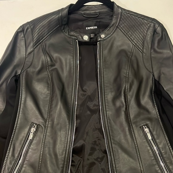 Express | Jackets & Coats | Express Leather Jacket | Poshmark